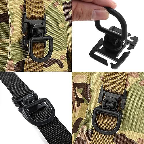 40pcs Molle Accessories Kit Molle Attachments for 1“ Webbing Strap ...