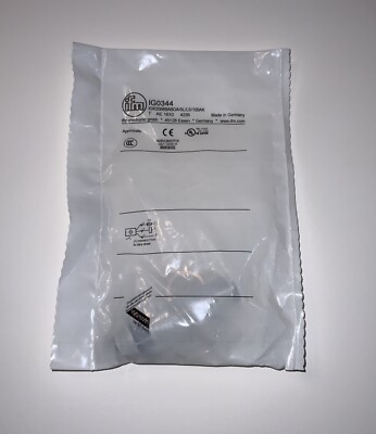 *NEW* IFM EFECTOR IG0344 INDUCTIVE SENSOR IGK2008BABOA/SL/LS/100AK | eBay