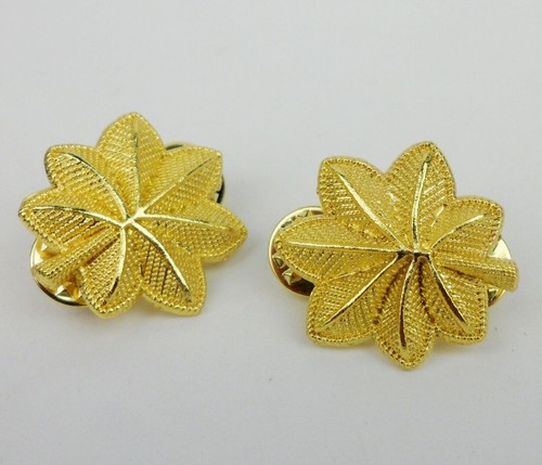 PAIR US ARMY MAJOR RANK Lieutenant INSIGNIA USMC USAF MAJ MAJOR BADGE ...