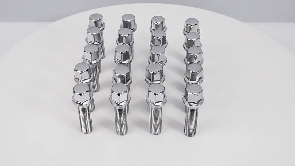 (20) 14x1.5 Lug Bolts Nuts for Mercedes Benz ML350 S500 GLK350 S550 ...