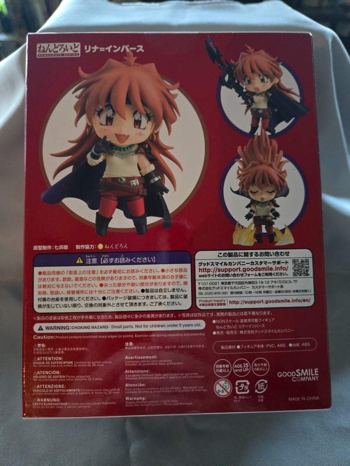 Good Smile Company Nendoroid 901 Lina Inverse Action Figure Slayers ...