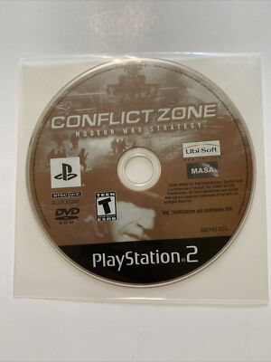 Conflict Zone Modern War Strategy PS2 Sony PlayStation 2 Disc Only! | eBay
