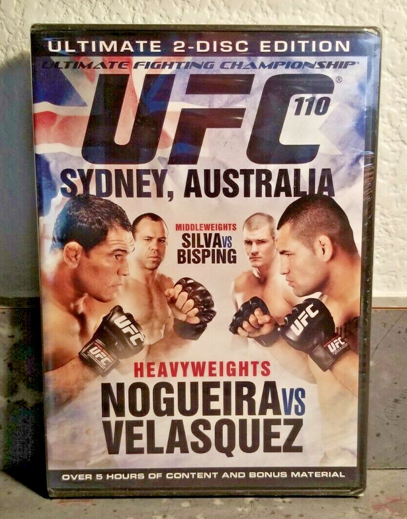 UFC 110 Nogueira vs Velasquez (DVD) Heavyweights Ultimate 2 Disc ...
