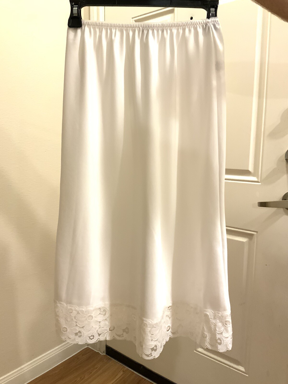 Vintage Christian Dior Half Slip Ivory White Satin La… - Gem