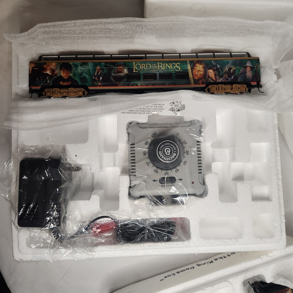 Bachmann Hawthorne Village LORD OF THE RINGS Train Locomotive 3 Dome ...