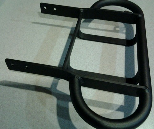 Kfx 700 grab bar, cooler rack Bumper All Years Aluminum 6061 Glossblack ...