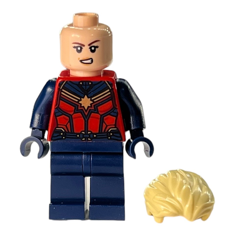 Genuine Lego Captain Marvel Minifigure Super Heroes from 76266 -sh772 ...