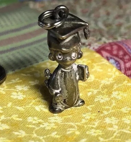 GRADUATION Precious Moments Graduation Charm Silver tone | eBay
