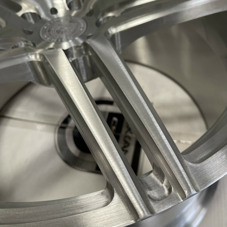 Lexani M951 Silver Corvette C6 C7 Narrow body 6061 All Full Forged 19 ...