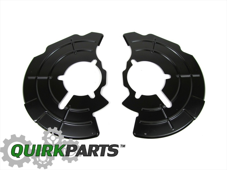 GRAND CHEROKEE COMMANDER FRONT RIGHT & LEFT BRAKE ROTOR SPLASH DUST ...