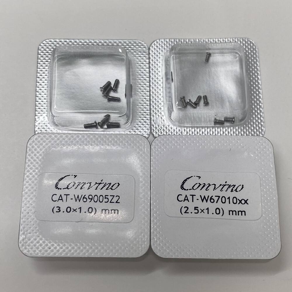 Men 3x1mm Watch Back Cover Screws Slotted Screws Watch Part for Cartier ...