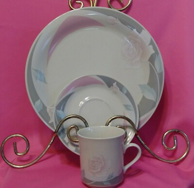 Vintage Ciera 3Pcs.10.5" Dinner Plate, Cup, & Saucer Set NEW in ...