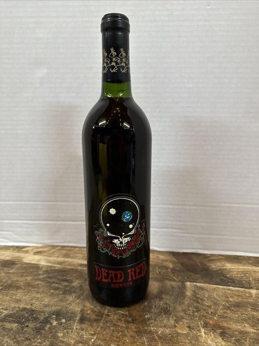 Dead Red Grateful Dead "Space Your Face" Collectible De-Alcoholized Red ...