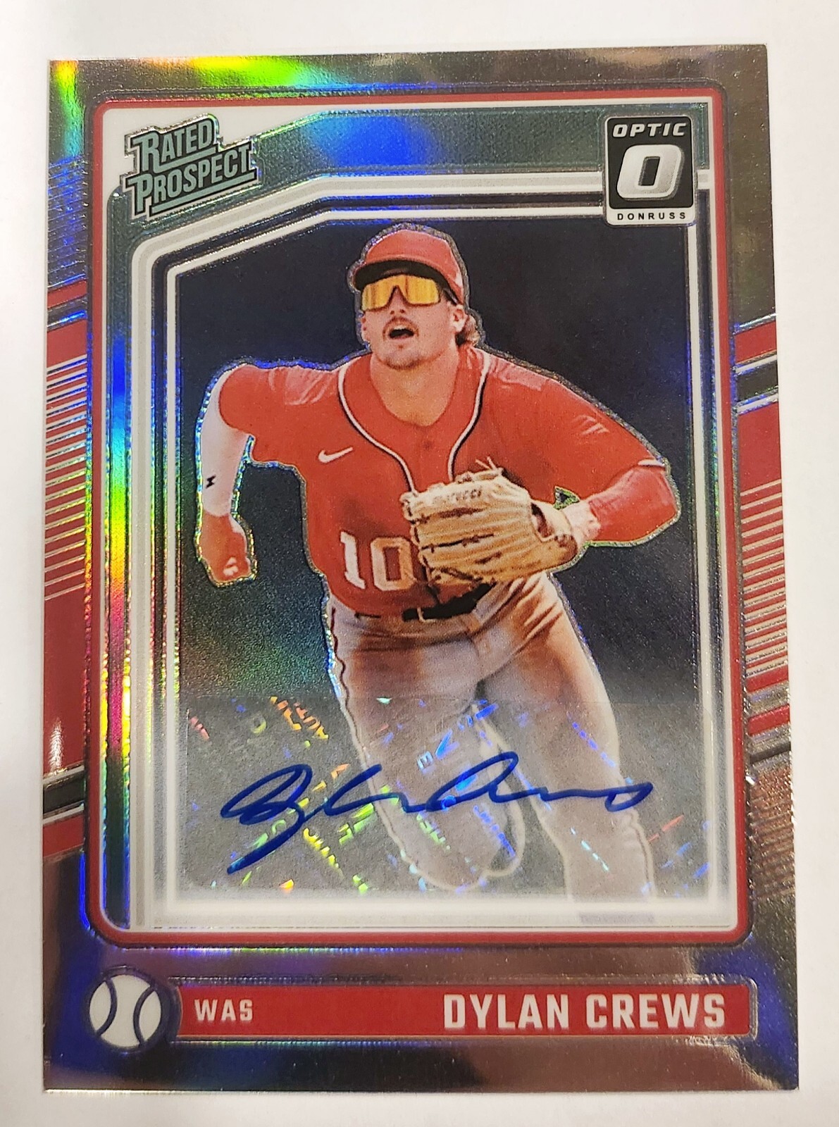 2024 Panini Donruss - Optic Rated Prospects Signatures #136 Dylan Crews ...