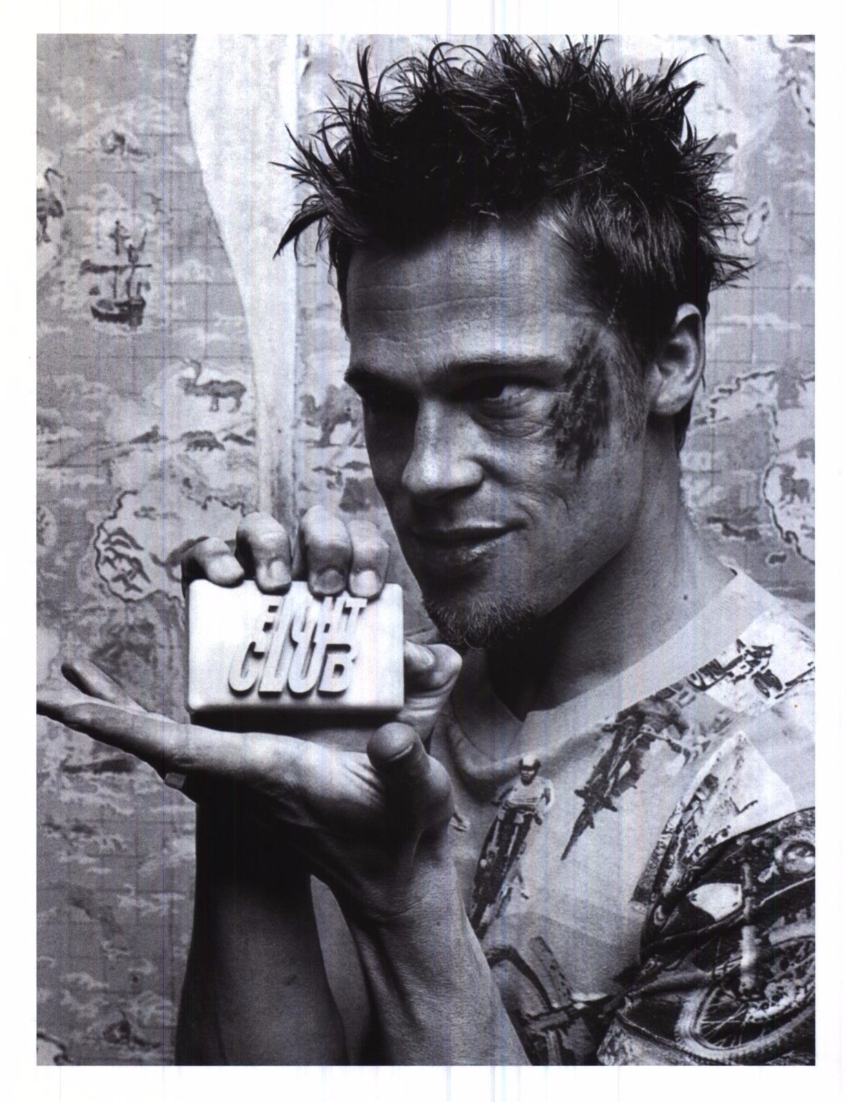 Brad Pitt Fight Club Poster