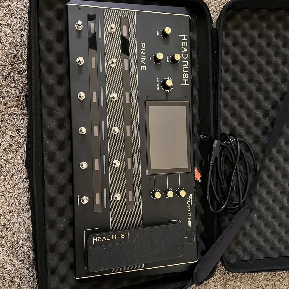 HeadRush Prime Guitar & Vocal Multi Effects Pedal & Amp Modeling ...