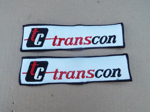 VINTAGE TC TRANSCON TRUCK LINES TRUCKING COMPANY PATCH LOT OF 2 NEW ...