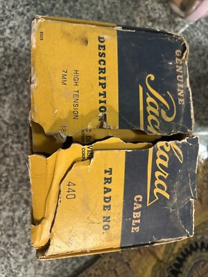Vintage Packard Cable High Tension 7 mm Cable Trade No.440 General ...