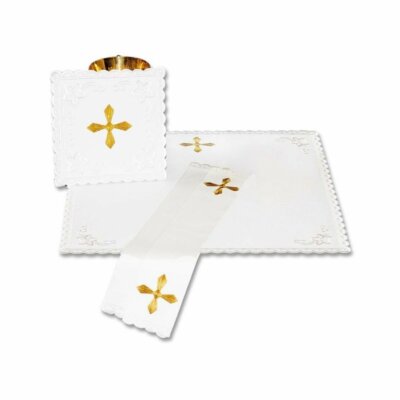 Altar linen Pall Corporal Purificator Lavabo towel Chasuble Vestment ...