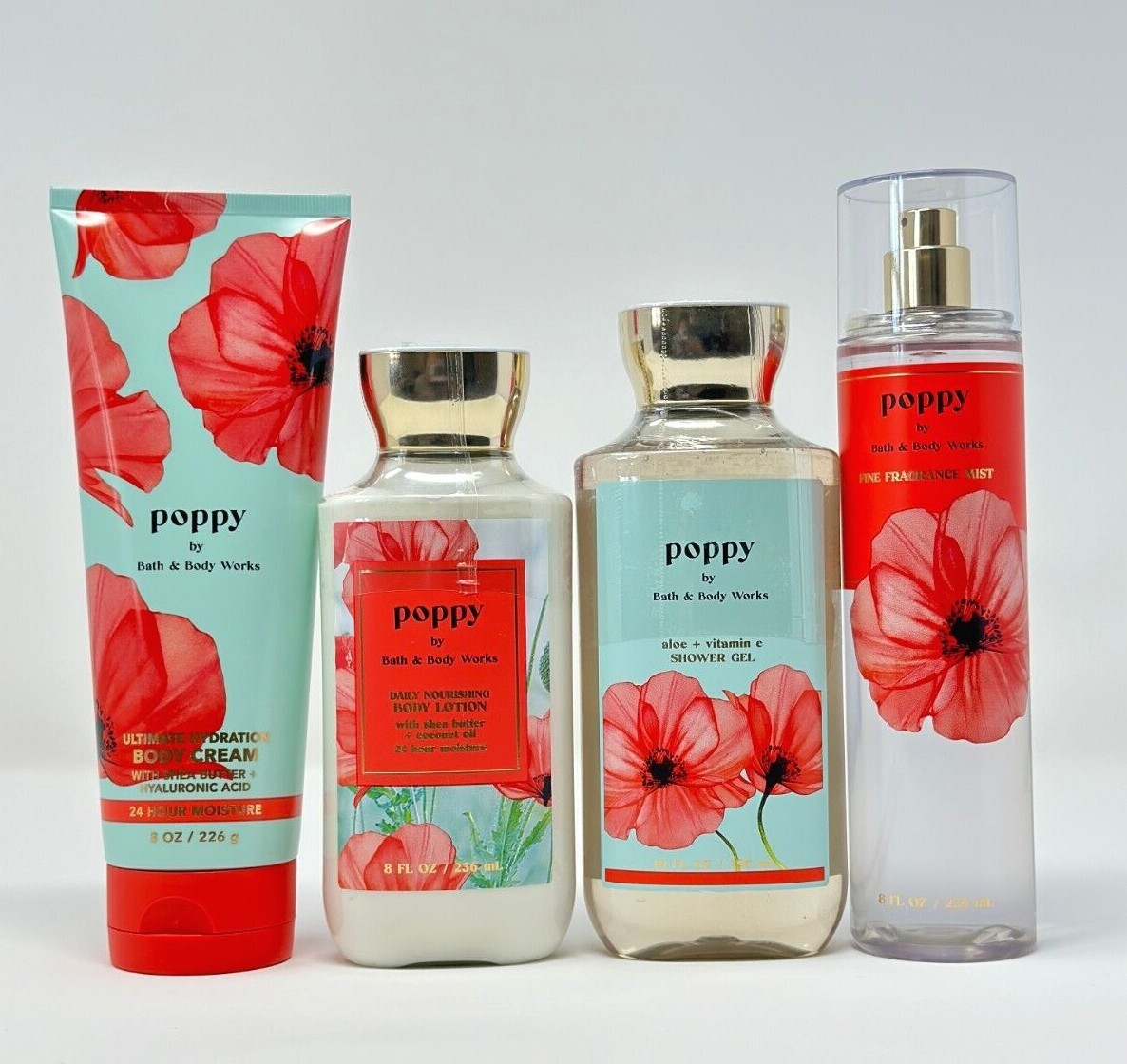 Bath and Body Works POPPY Body Cream Mist Lotion Shower Gel U Choose | eBay