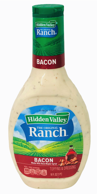 Hidden Valley Ranch Bacon Salad Dressing 16 0z. for sale online | eBay