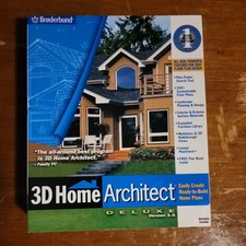 Broderbund 3D Home Architect Deluxe 5.0 for sale online | eBay