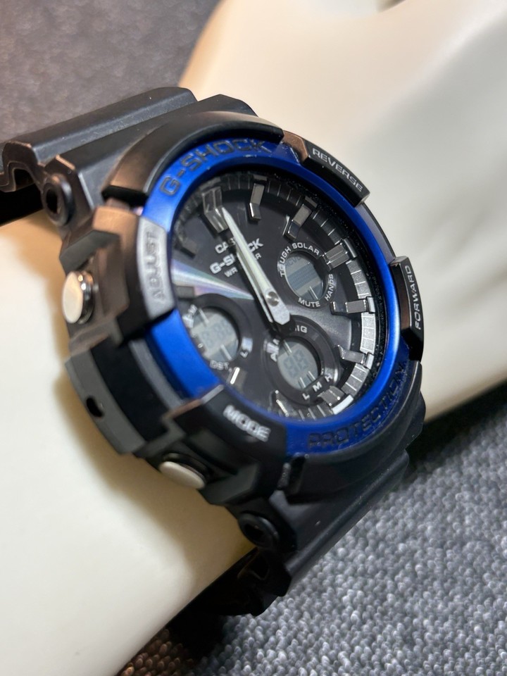 Casio G Shock Tough Solar 5445 GAS-100B Digital Watch Untested Needs ...