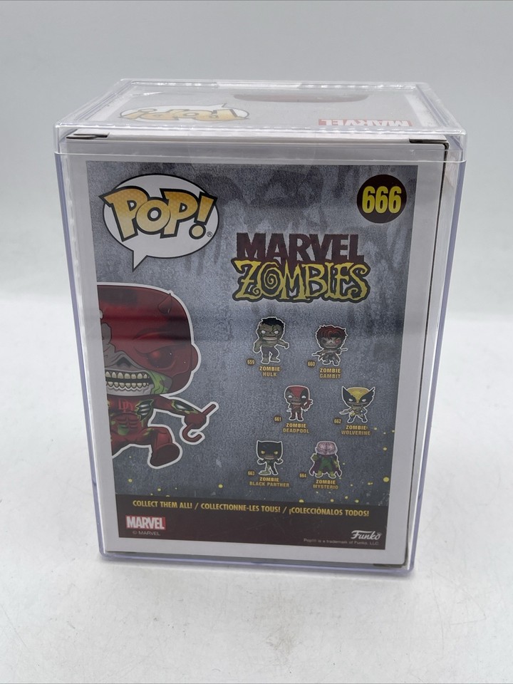 Funko Pop! Marvel Zombies 666- Zombie Daredevil 2020 NYCC Exclusive W ...