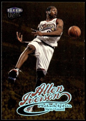 1998-99 Ultra #33G Allen Iverson Gold Medallion E1 | eBay