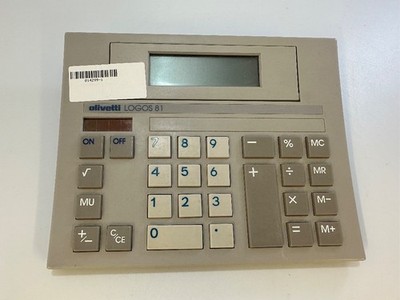 Olivetti Logos 81 Vintage Desktop Calculator | eBay UK