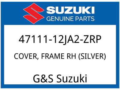 Suzuki OEM Part 47111-12JA2-ZRP COVER,FRAME,R | eBay
