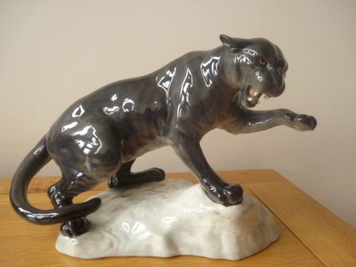 A Large Beswick Puma’s, Model 1702 Black (1960 to 1973) | eBay UK