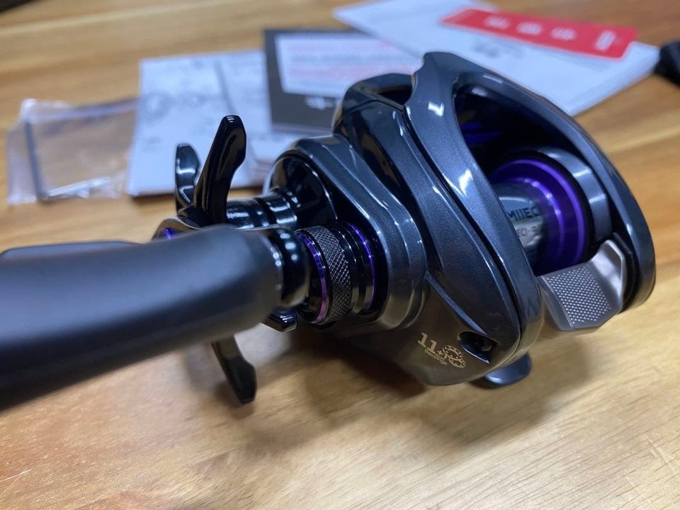 Y1007 DMK Aoshimo Cheetah DC Reel Left Handle Electronic Control Daburake | eBay