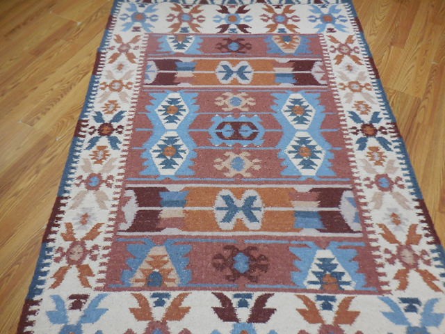 MODERND ANATOLIA FLATWAVE KILIM GEOMATRIC FISH DESIGND 4x6 RUG | eBay