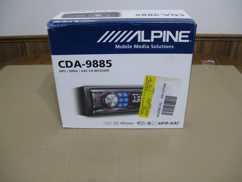 NEW WITH BOX Alpine CDA-9885 Receiver LOOK @@@ | eBay