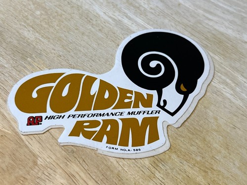 OEM NOS Vintage Golden Ram AP High Performance Muffler Drag Racing ...