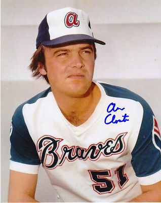 ALAN CLOSTER ATLANTA BRAVES ACTION SIGNED 8x10 | eBay