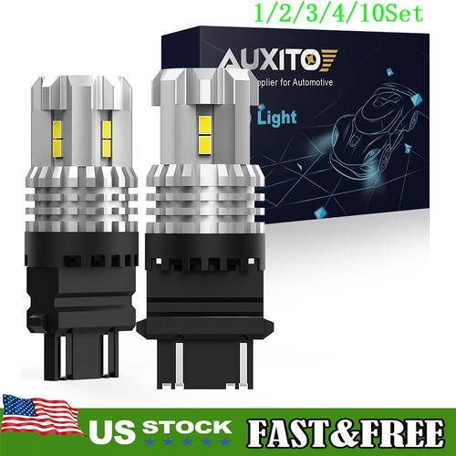 3157 3156 LED Bulb 6000K White Reverse Light Backup Light DRL Bulbs 1 ...