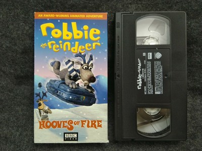 VHS Robbie the Reindeer in Hooves of Fire (VHS, 2001, BBC) 794051158338 ...