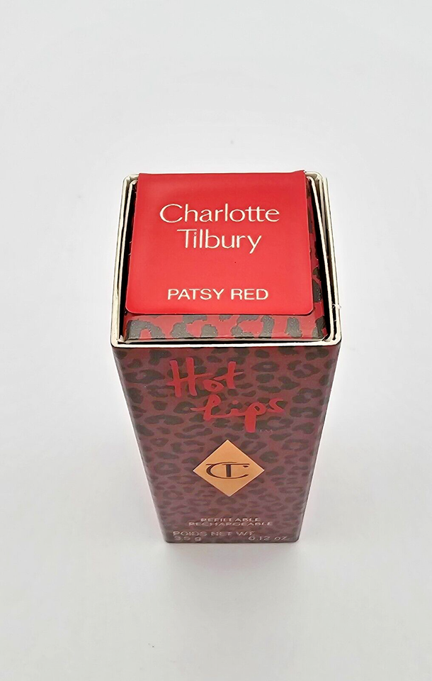 Charlotte Tilbury Matte Revolution Lipstick PATSY RED 3.5g/0.12oz NEW ...