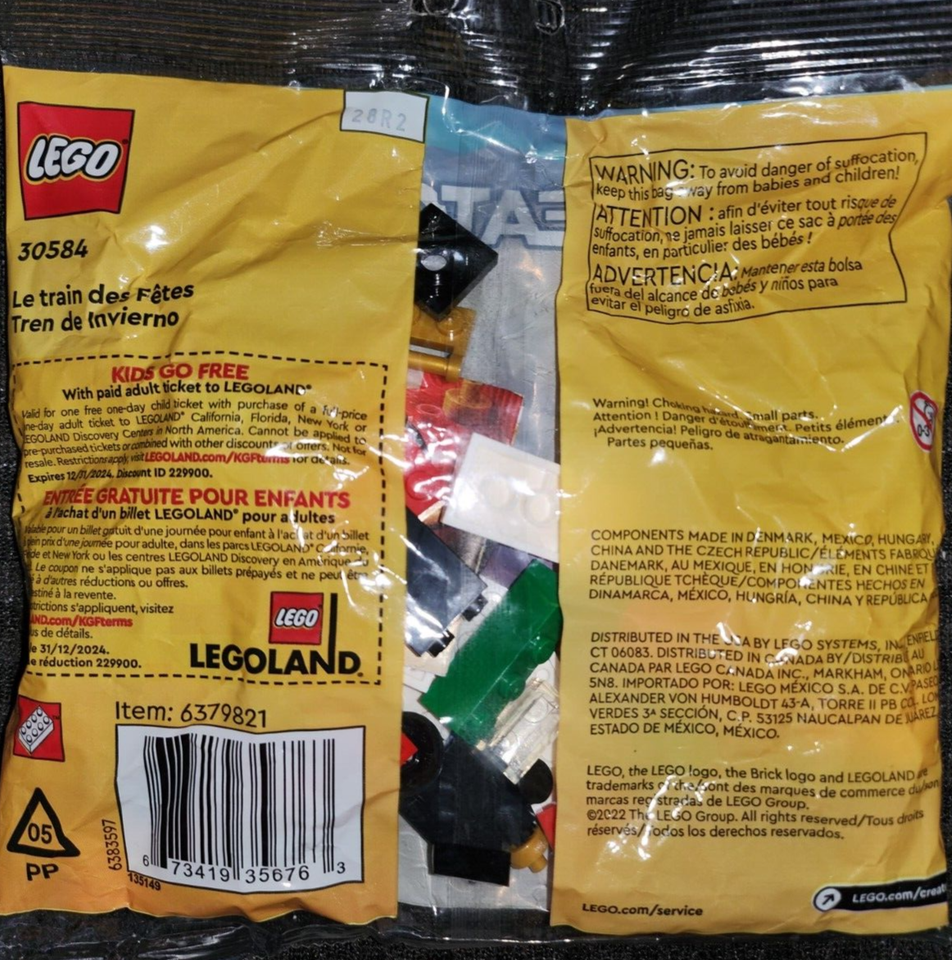 LEGO Creator Winter Holiday Train #30584 |BRAND NEW FACTORY SEALED ...