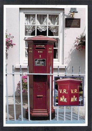 D9245 UK Guernsey Icons Red Letter Box 1999 pmk postcard | eBay Australia