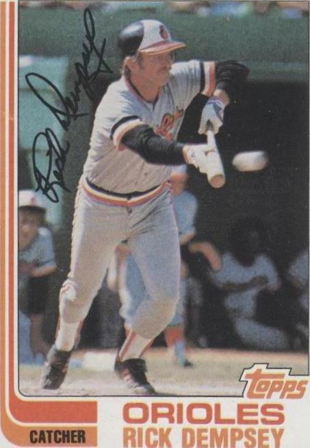 1982 Topps - Rick Dempsey #489 for sale online | eBay