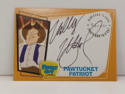 Family Guy Autograph Card A6 Wally Wingert as Pawtucket Patriot | eBay