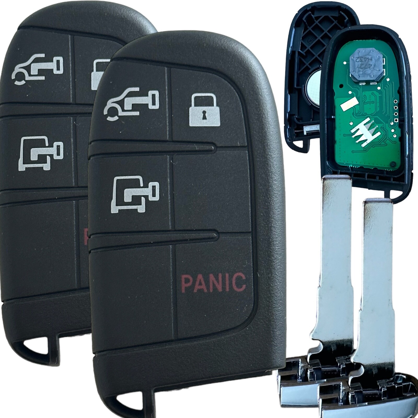 2 X Smart Remote Key Fob M3N-40821302 for RAM 2022-2024 ProMaster 1500 ...