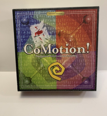 CoMotion Board Game Of Simultaneous Charades Acting Out Words NOS ...
