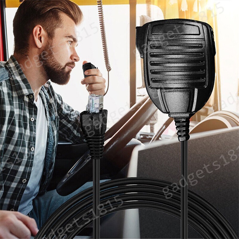 8-Pin Speaker Mic For Yaesu FT-2400 FT-2400H FT-2500 FT-2500M ...