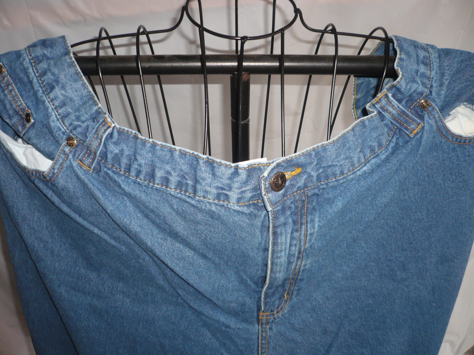 MainStreet Blues plus jeans womens blue denim size J4 Preowned | eBay