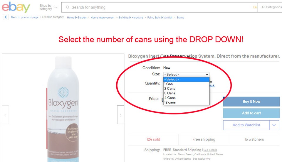 Bloxygen Inert Gas Preservation System. Finish skin over? We prevent it. | eBay