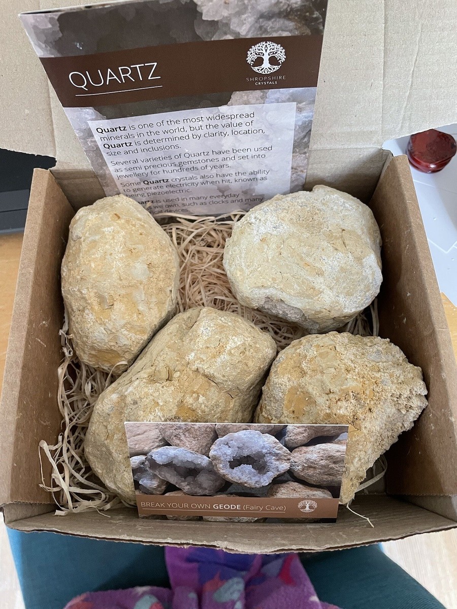 Unbroken Geode Rocks